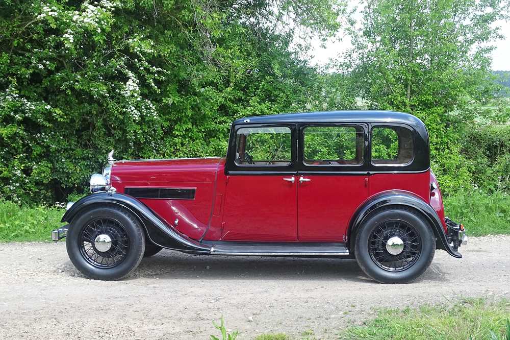 Lot 27 - 1936 Rover 10hp Six Light Saloon