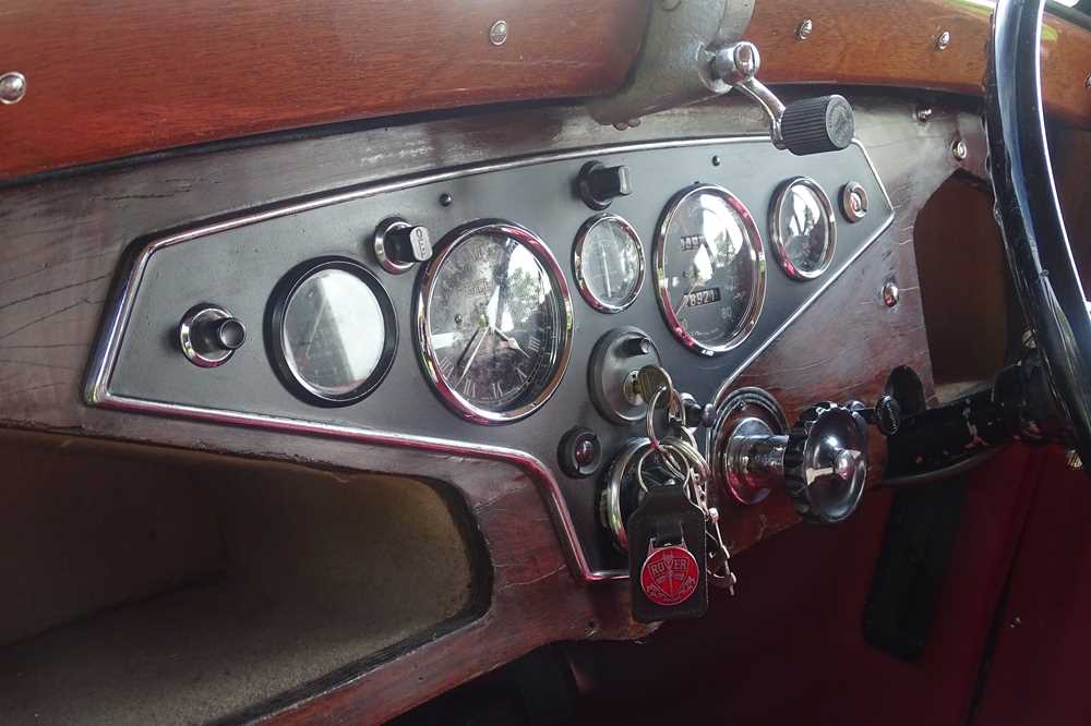 Lot 27 - 1936 Rover 10hp Six Light Saloon