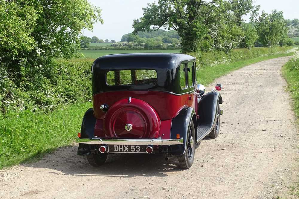 Lot 27 - 1936 Rover 10hp Six Light Saloon