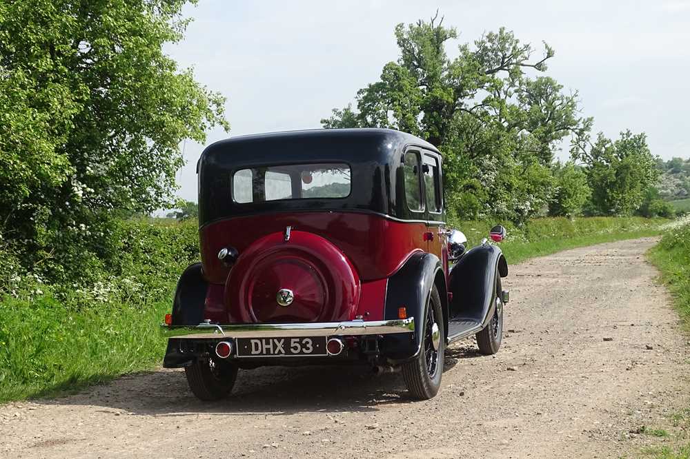 Lot 27 - 1936 Rover 10hp Six Light Saloon