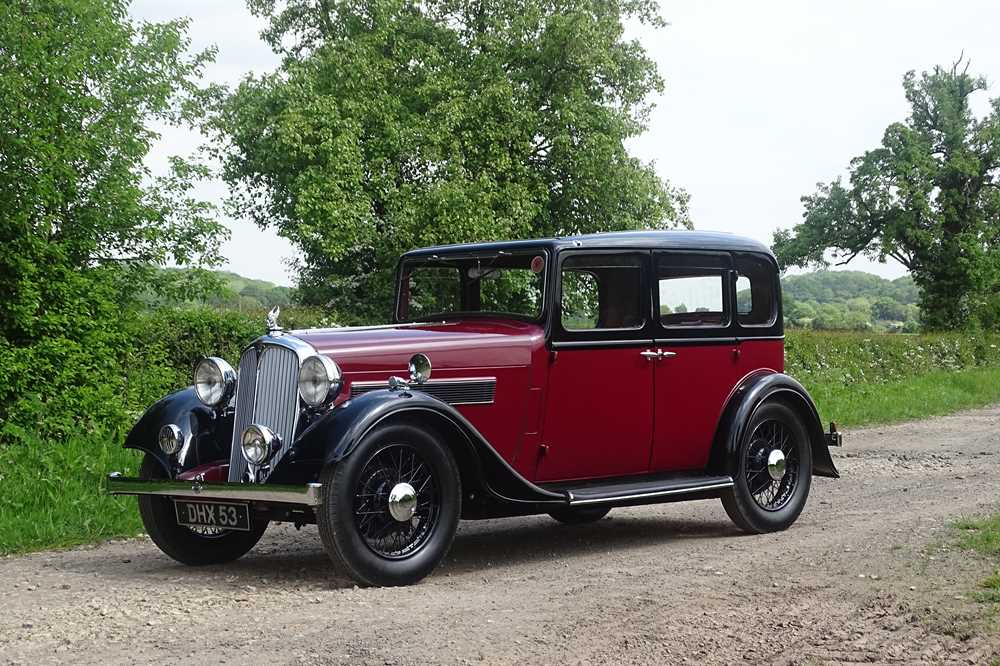 Lot 27 - 1936 Rover 10hp Six Light Saloon