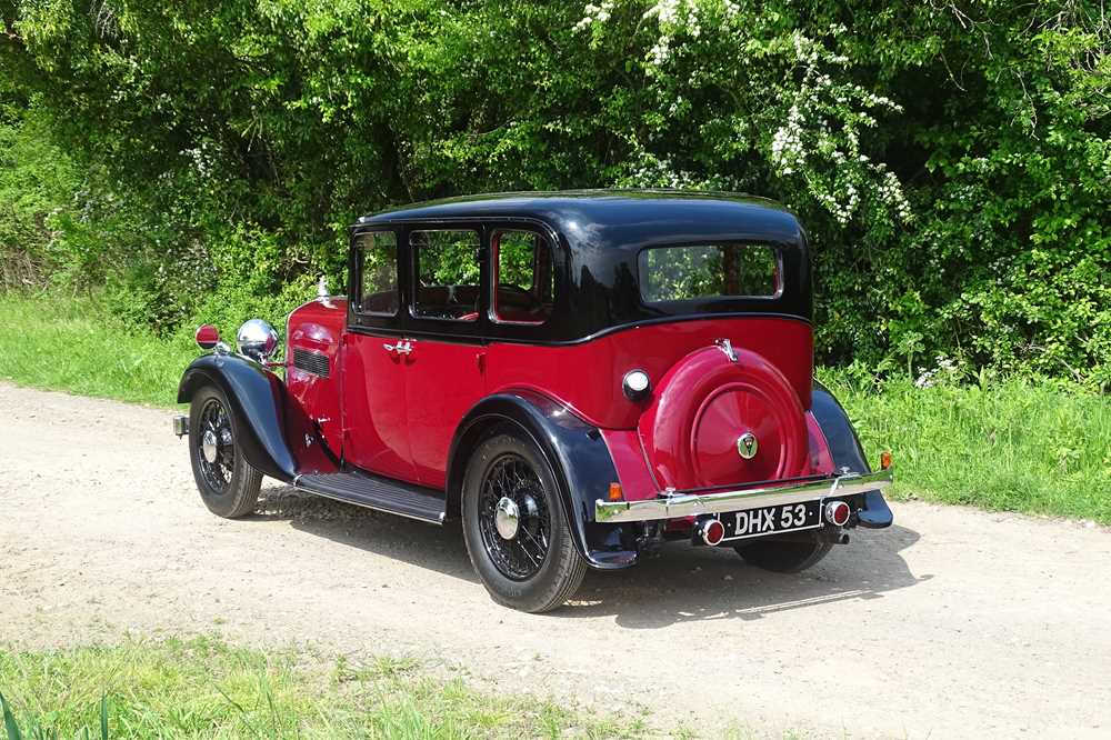 Lot 27 - 1936 Rover 10hp Six Light Saloon