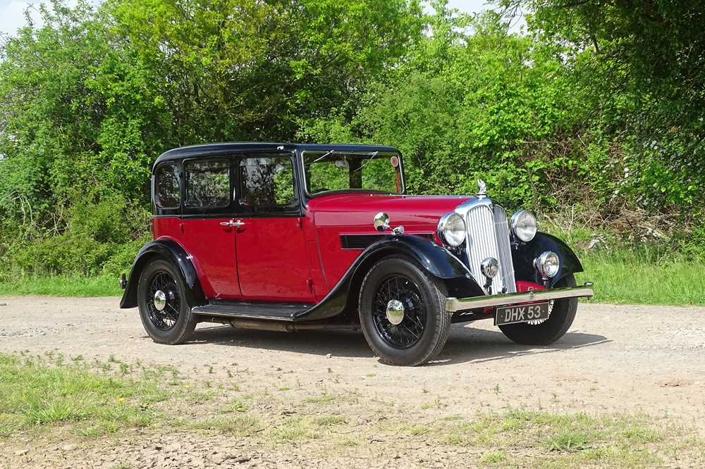 Lot 27 - 1936 Rover 10hp Six Light Saloon
