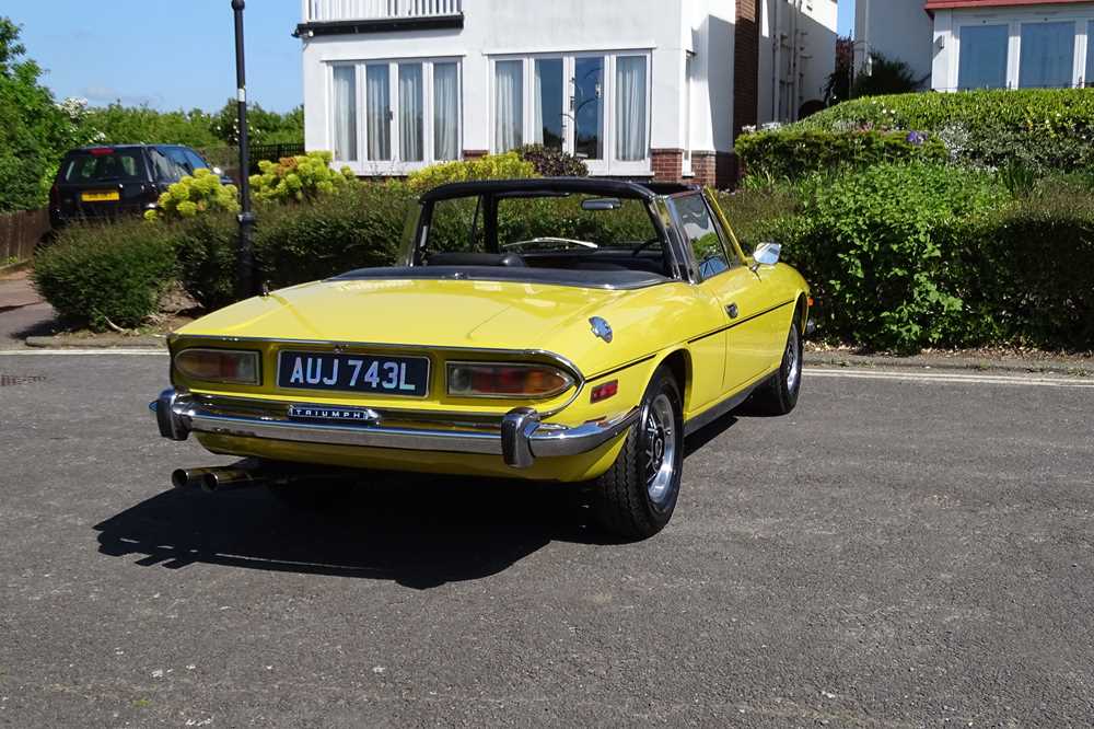 Lot 9 - 1972 Triumph Stag