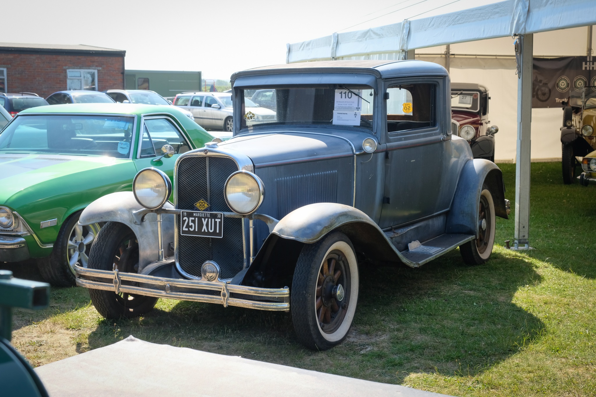 Lot 110 - 1930 Marquette 36S Sports Coupe