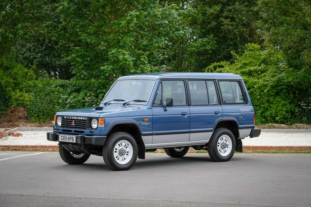 Lot 24 - 1990 Mitsubishi Shogun