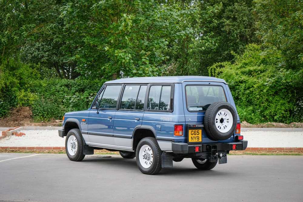 Lot 24 - 1990 Mitsubishi Shogun