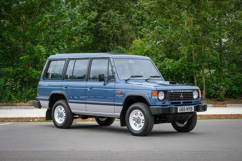 Lot 24 - 1990 Mitsubishi Shogun