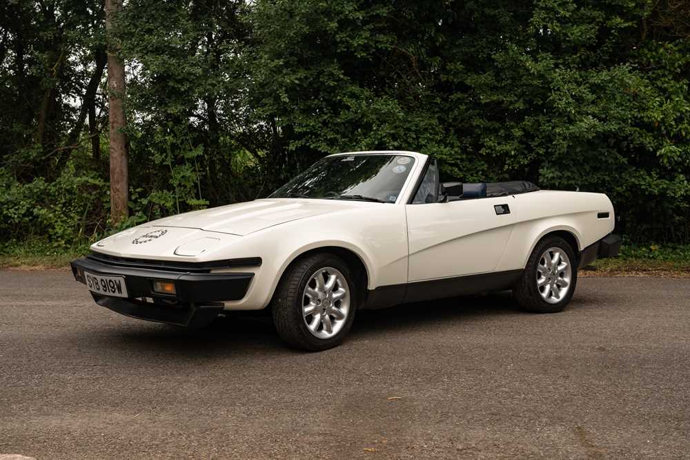 Lot 19 - 1980 Triumph TR7 Convertible