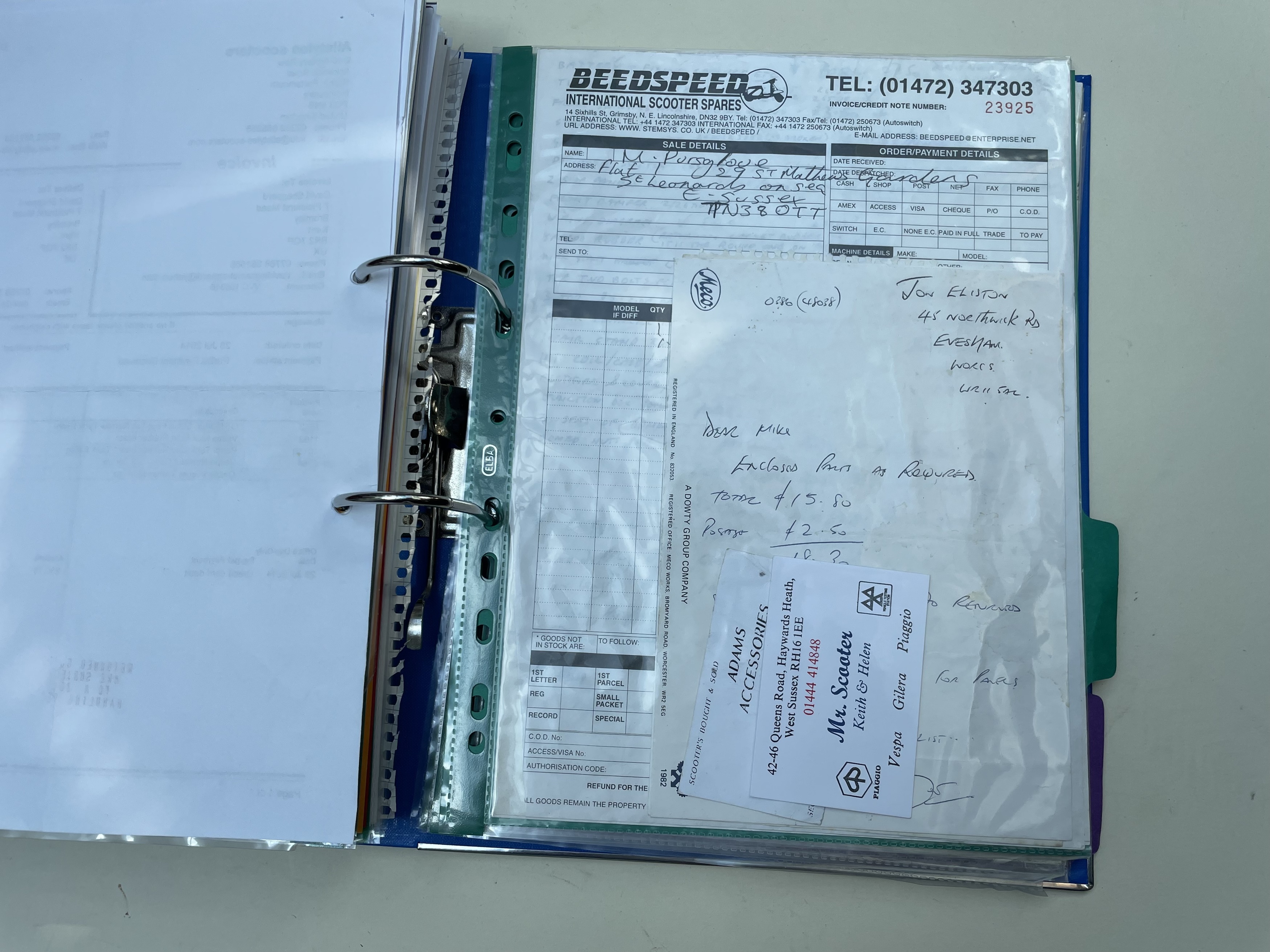 Lot 37 - 1960 Vespa (Douglas) GS VS5