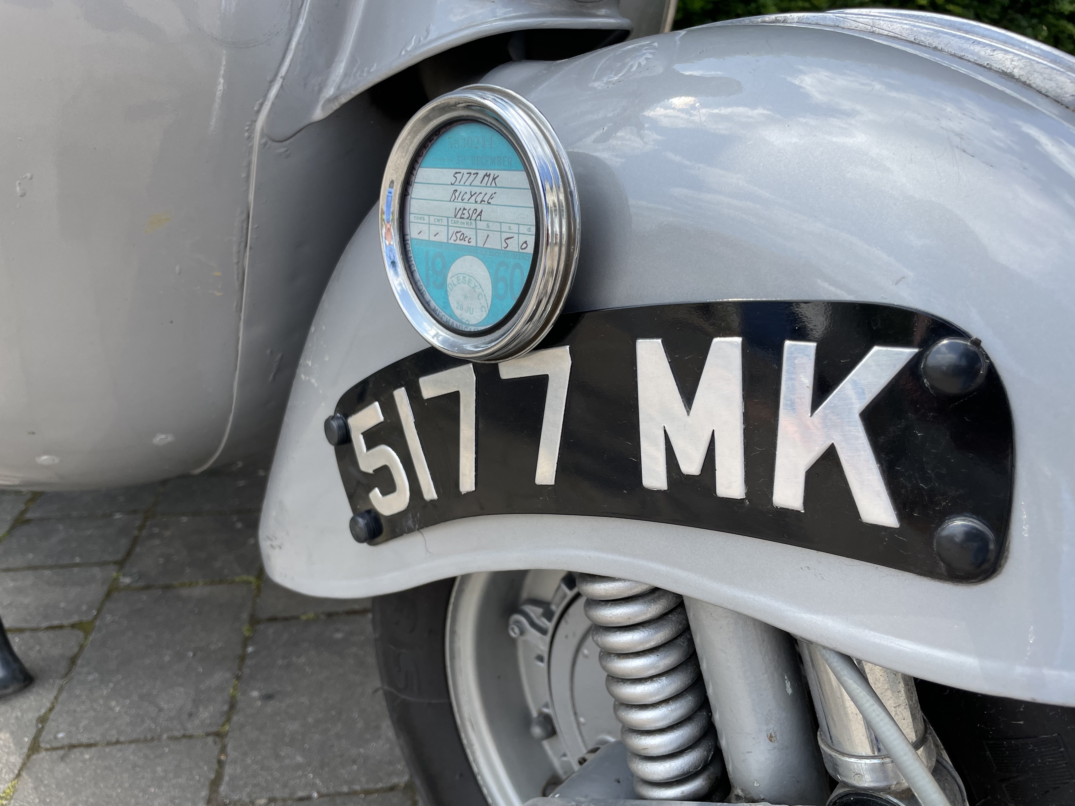 Lot 37 - 1960 Vespa (Douglas) GS VS5