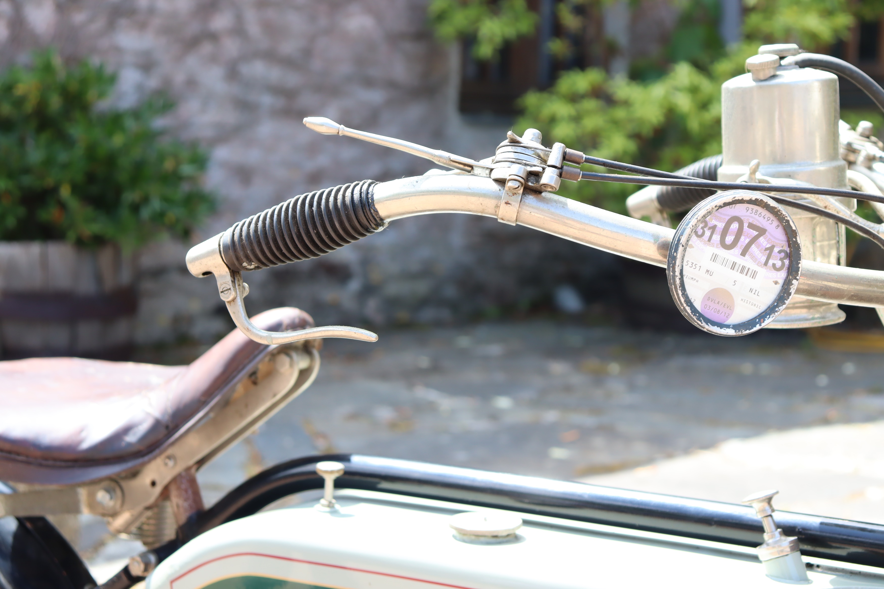 Lot 137 - 1919 Triumph Model H