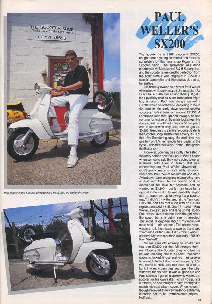 Lot 42 - 1968 Lambretta SX200