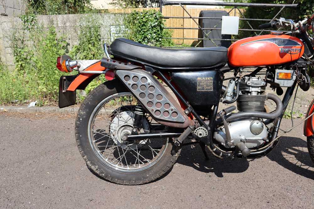 Lot 209 - 1971 Triumph Blazer T25SS