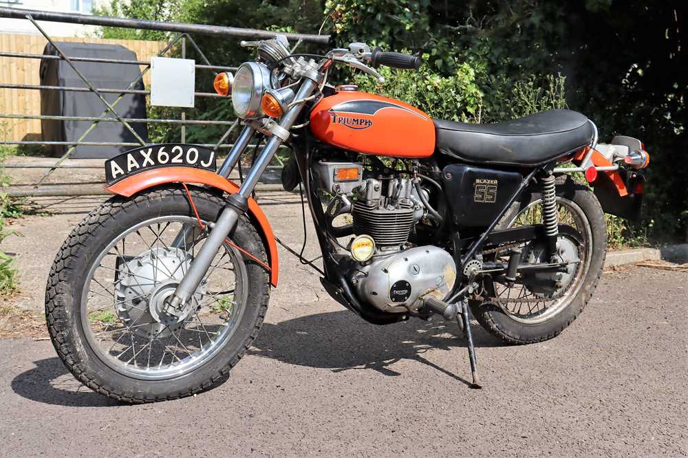 Lot 209 - 1971 Triumph Blazer T25SS