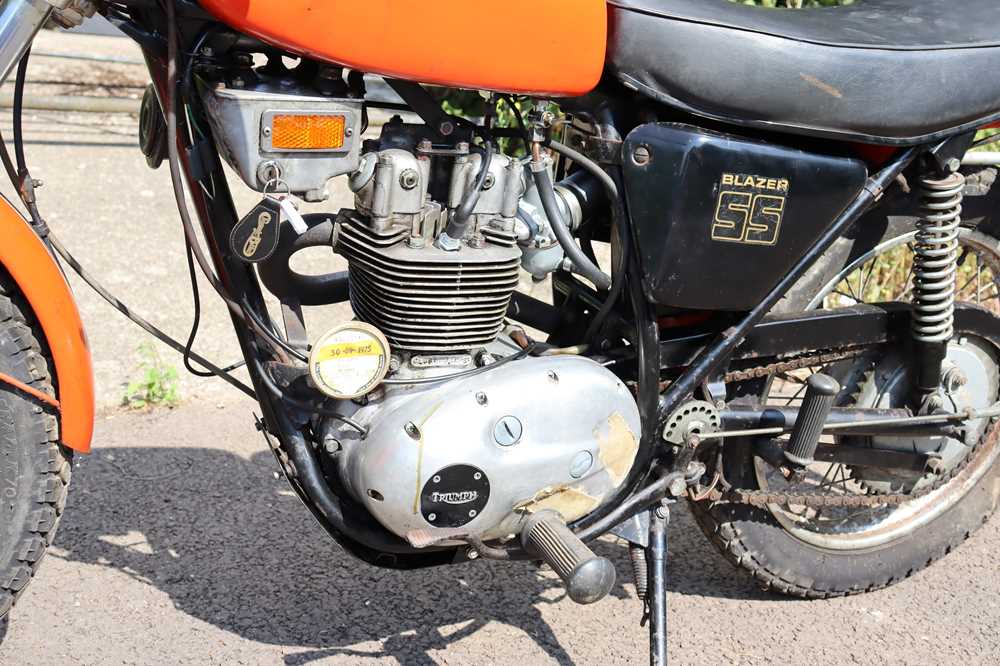 Lot 209 - 1971 Triumph Blazer T25SS
