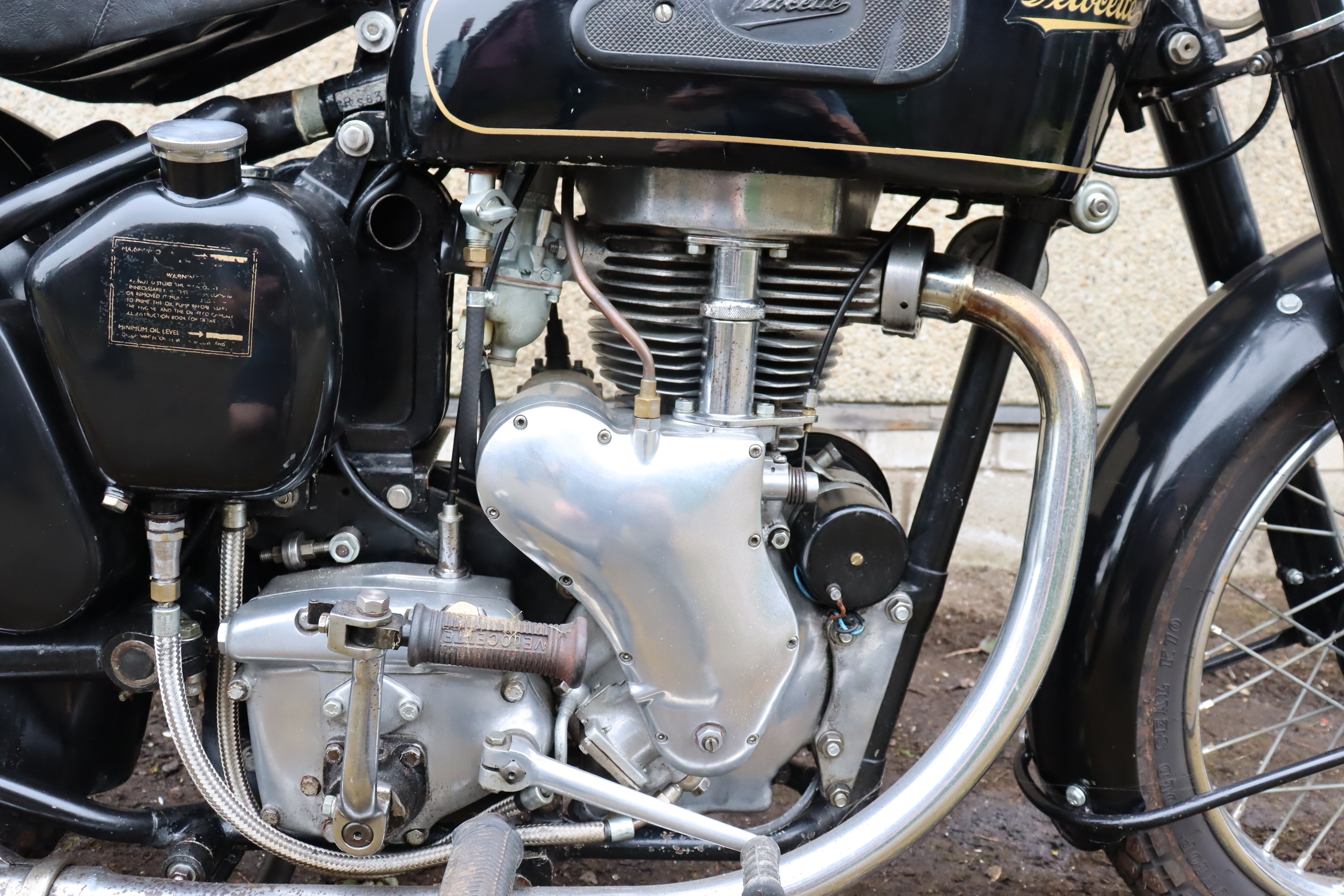Lot 244 - 1955 Velocette MAC 350