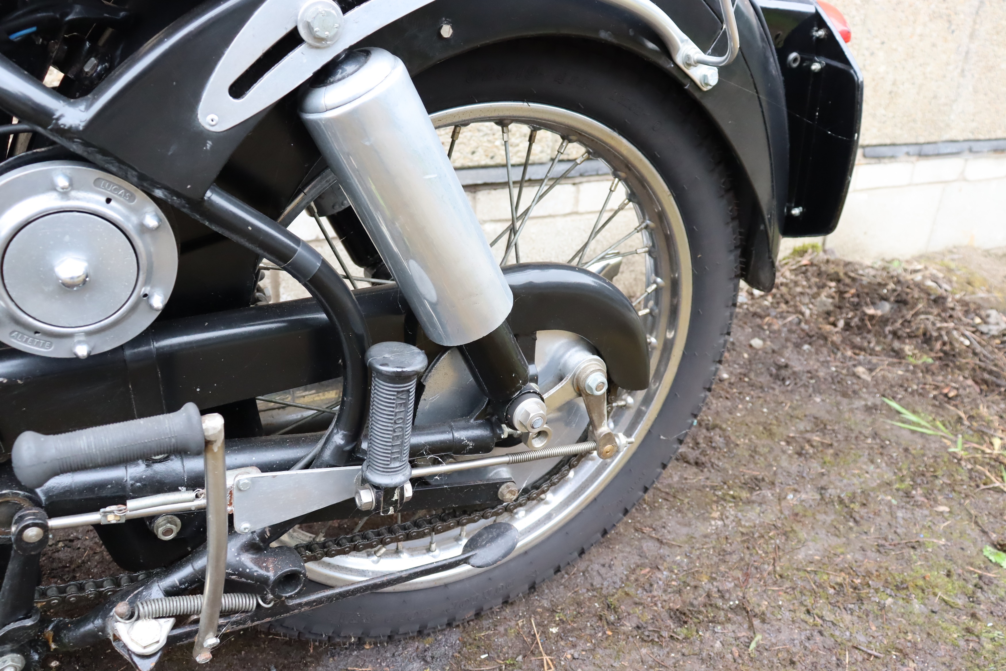 Lot 244 - 1955 Velocette MAC 350