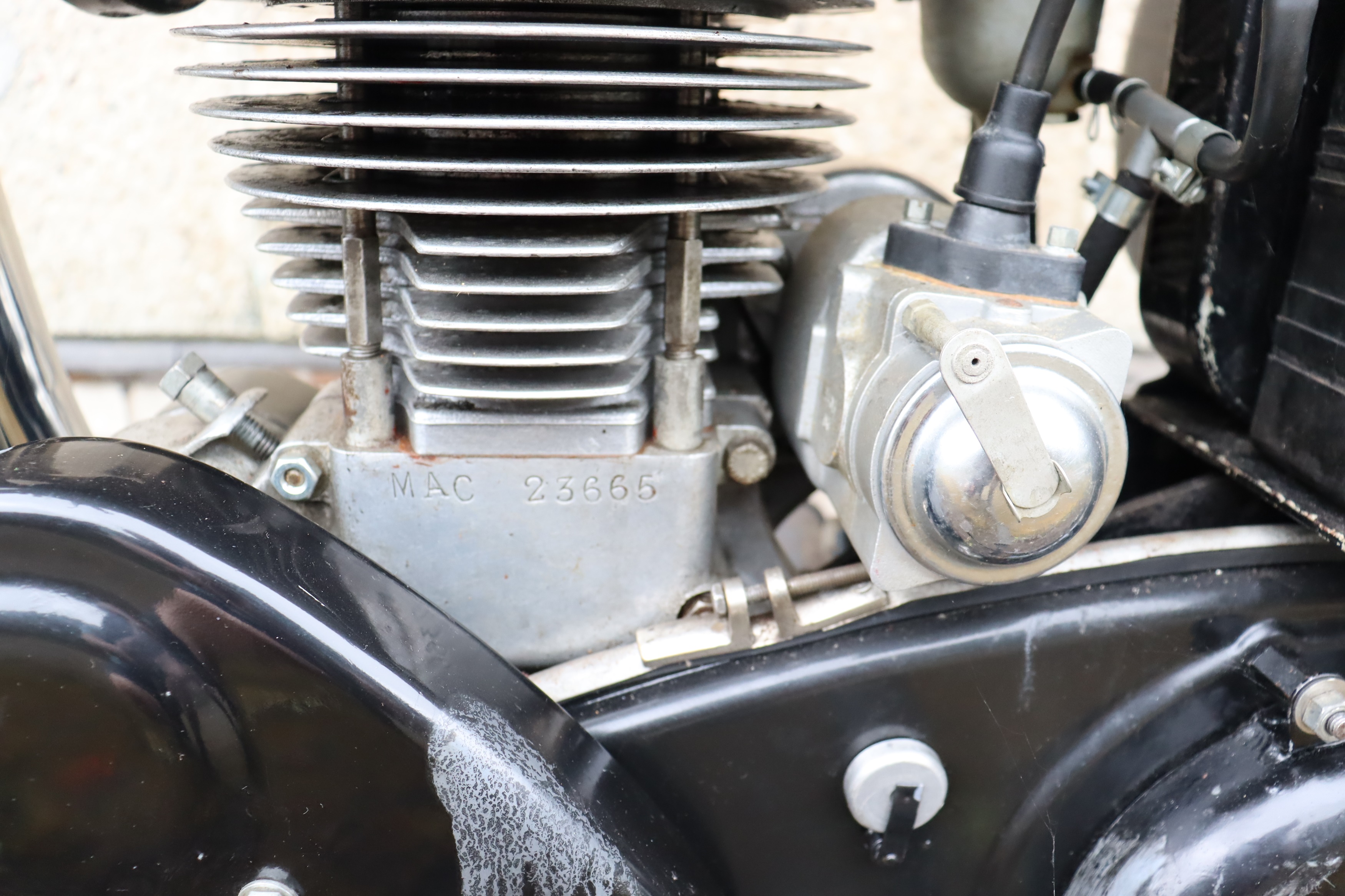 Lot 244 - 1955 Velocette MAC 350
