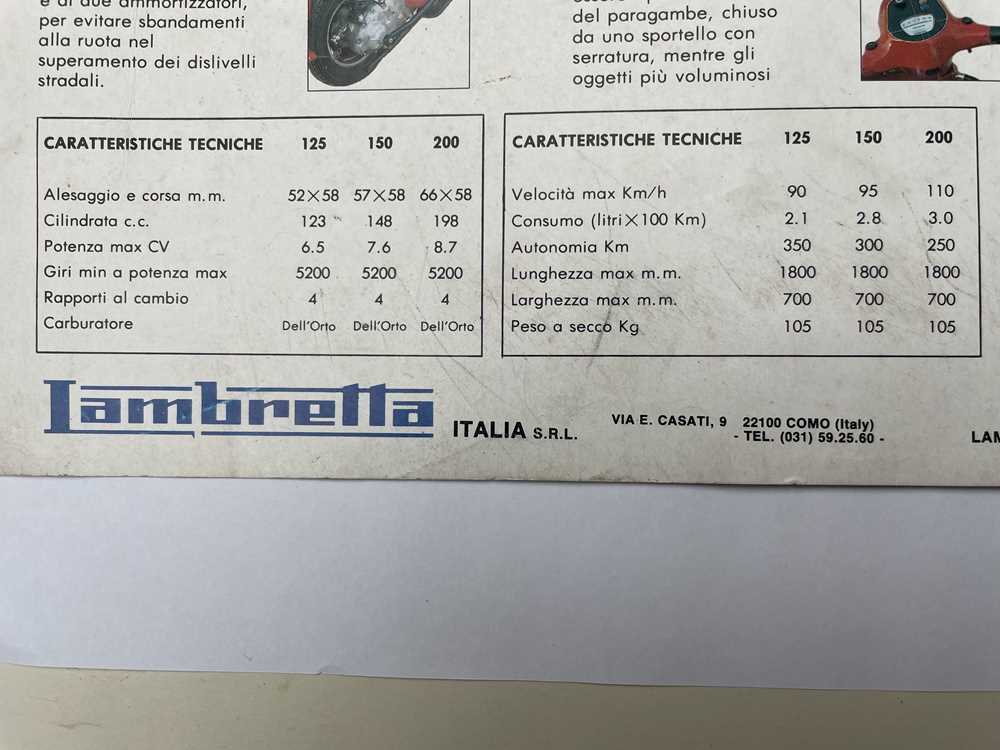 Lot 19 - 1984 Lambretta Serveta Li125