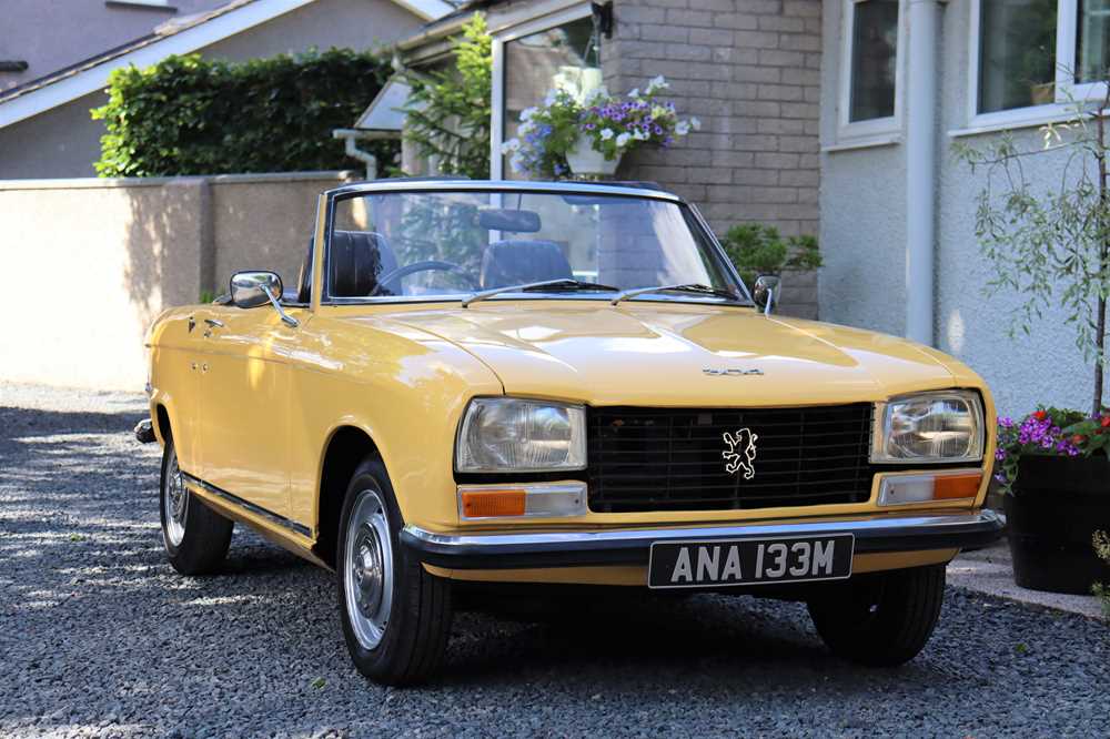 Lot 19 - 1974 Peugeot 304 S Cabriolet