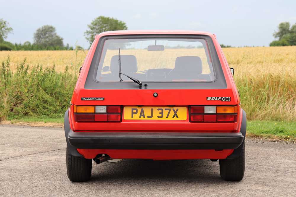 Lot 121 - 1981 Volkswagen Golf GTi