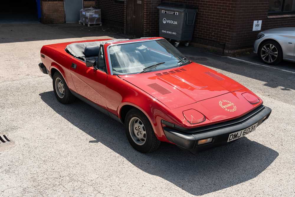 Lot 27 - 1982 Triumph TR7 Convertible