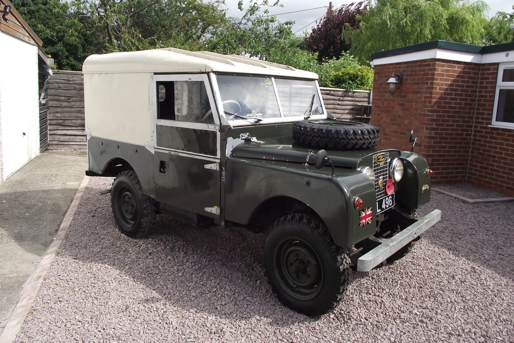 Lot 25 - 1956 Land Rover Series I 86"