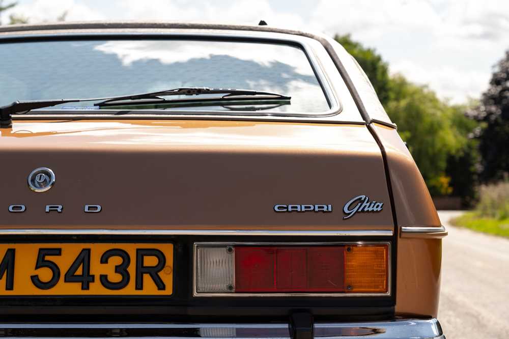 Lot 66 - 1976 Ford Capri Mk2 3.0 Litre Ghia