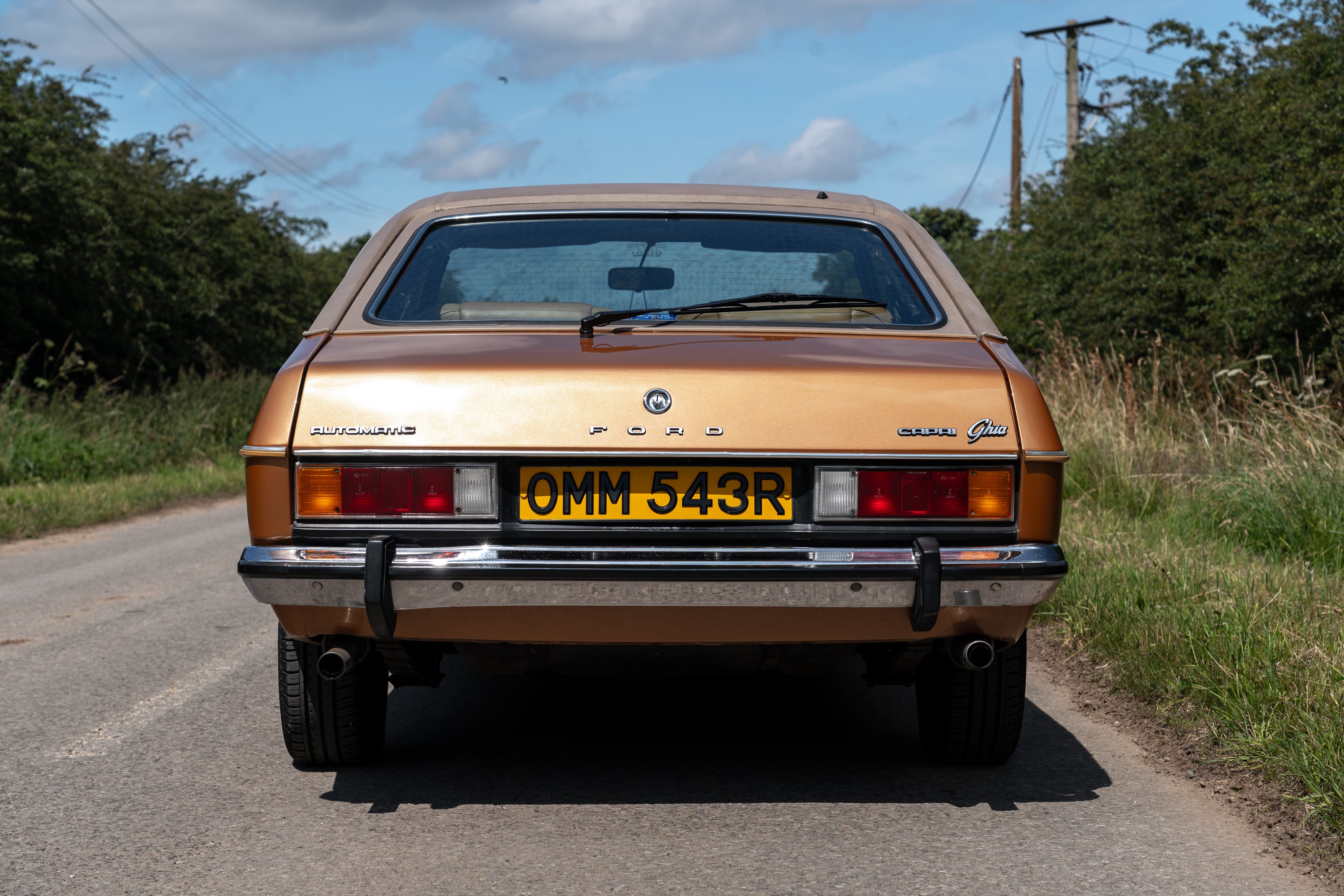 Lot 66 - 1976 Ford Capri Mk2 3.0 Litre Ghia