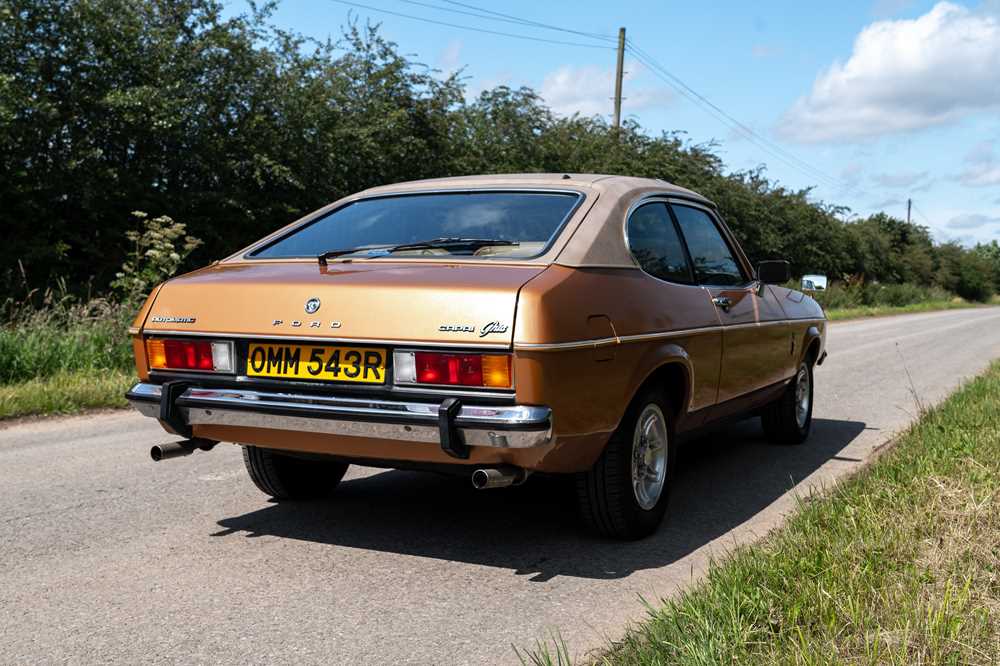 Lot 66 - 1976 Ford Capri Mk2 3.0 Litre Ghia