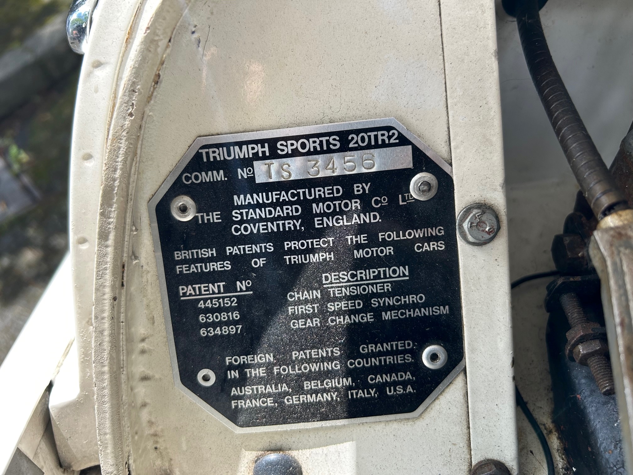 Lot 137 - 1954 Triumph TR2