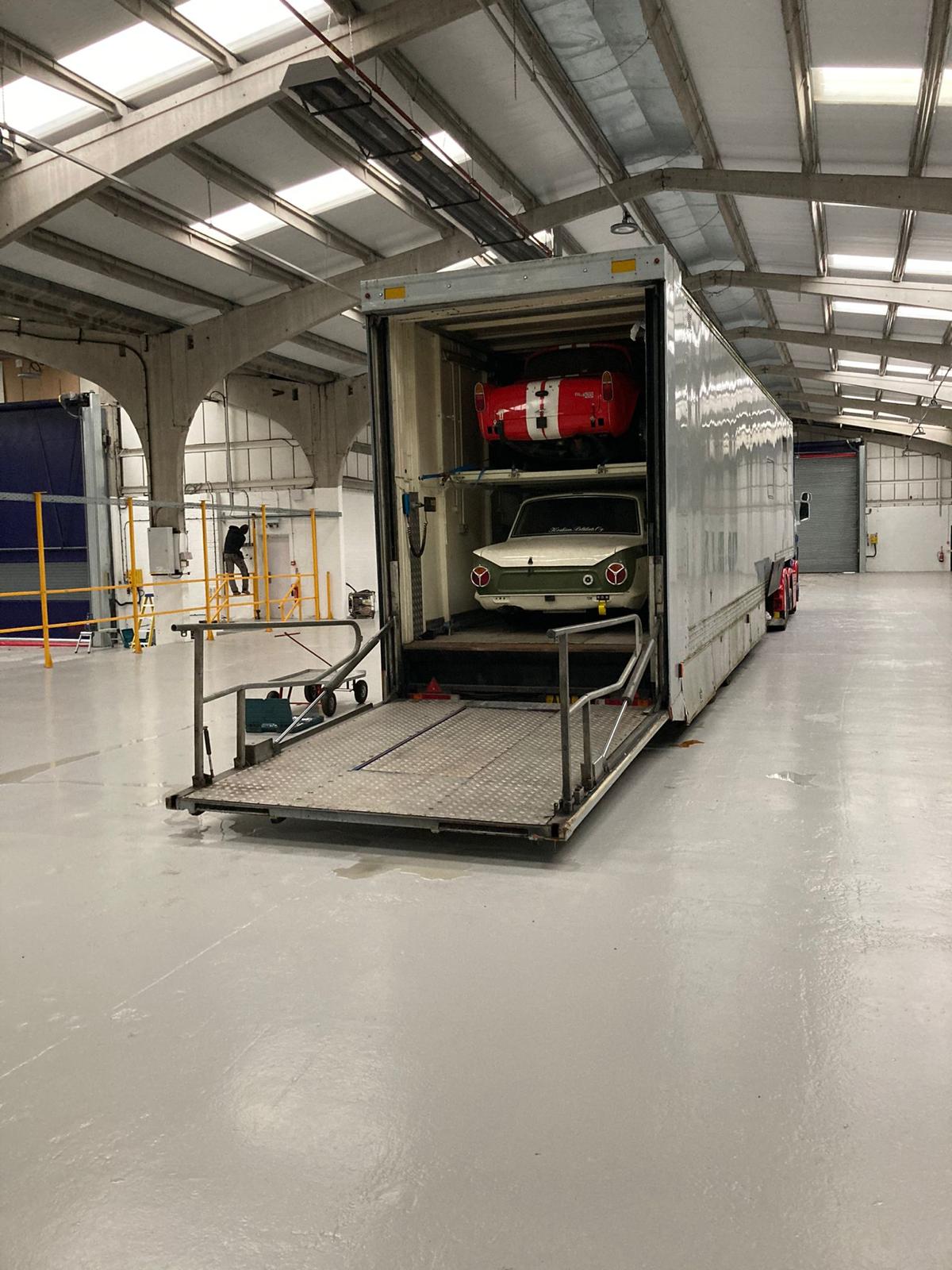 Lot 494 - 1989 Don-Bur Race Car Transporter