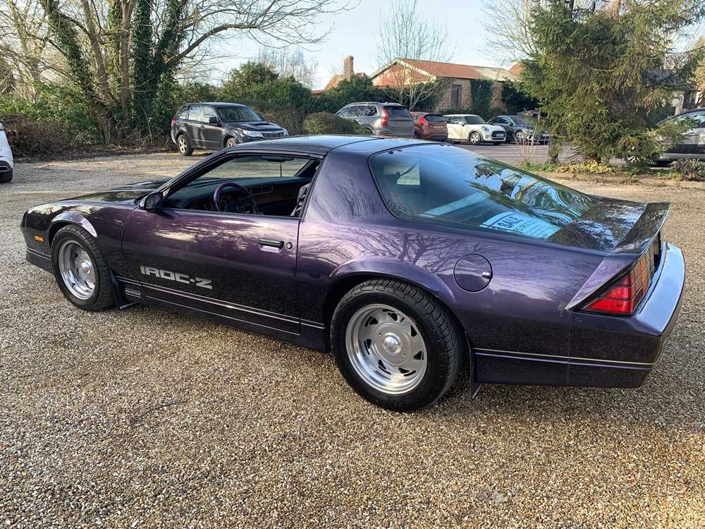 Lot 104 - 1987 Chevrolet Camaro IROC-Z Z28