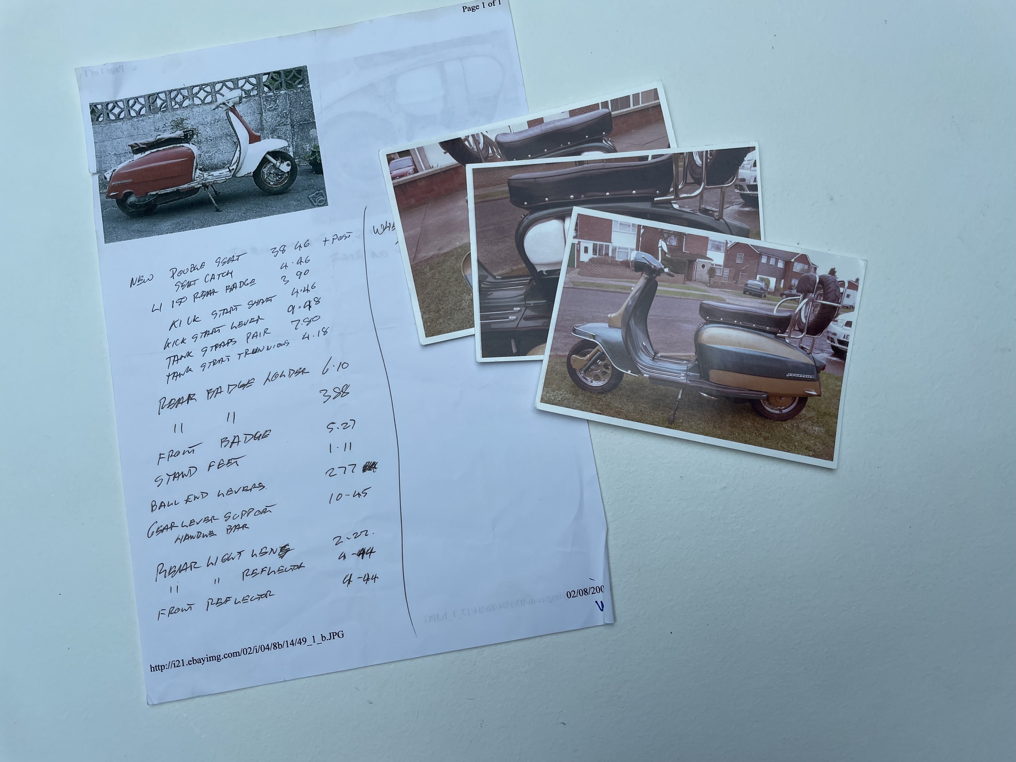 Lot 132 - 1964 Lambretta Li 177 Custom 'Tickety Boo'