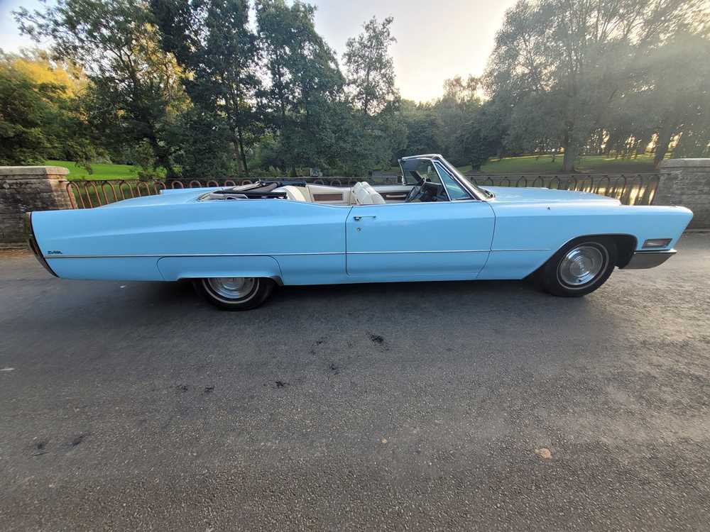 Lot 439 - 1968 Cadillac DeVille Convertible