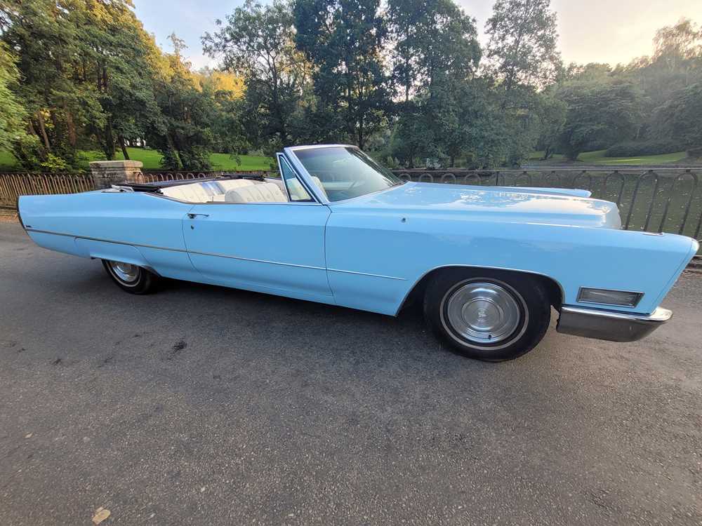Lot 439 - 1968 Cadillac DeVille Convertible