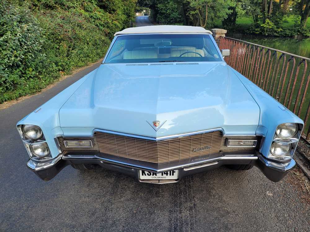 Lot 439 - 1968 Cadillac DeVille Convertible