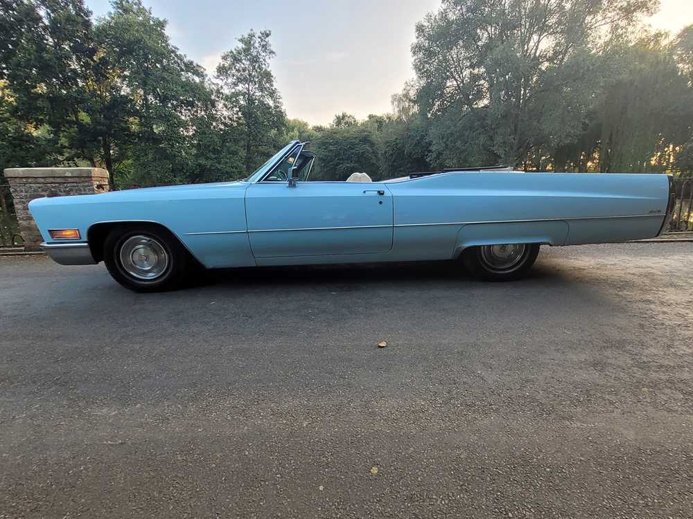 Lot 439 - 1968 Cadillac DeVille Convertible