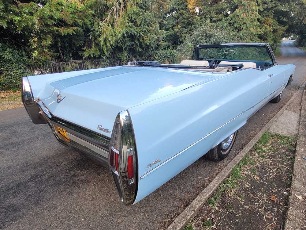 Lot 439 - 1968 Cadillac DeVille Convertible