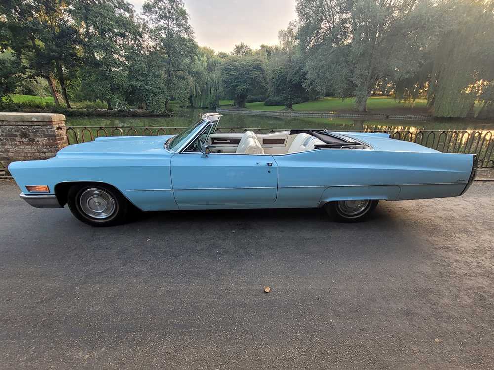 Lot 439 - 1968 Cadillac DeVille Convertible