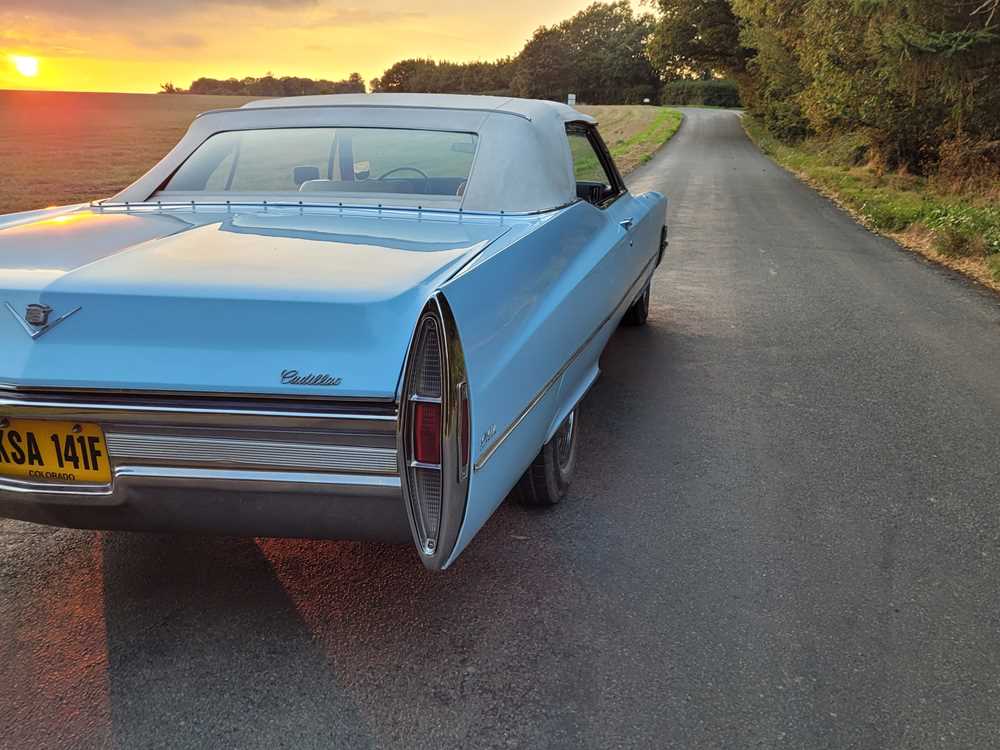 Lot 439 - 1968 Cadillac DeVille Convertible