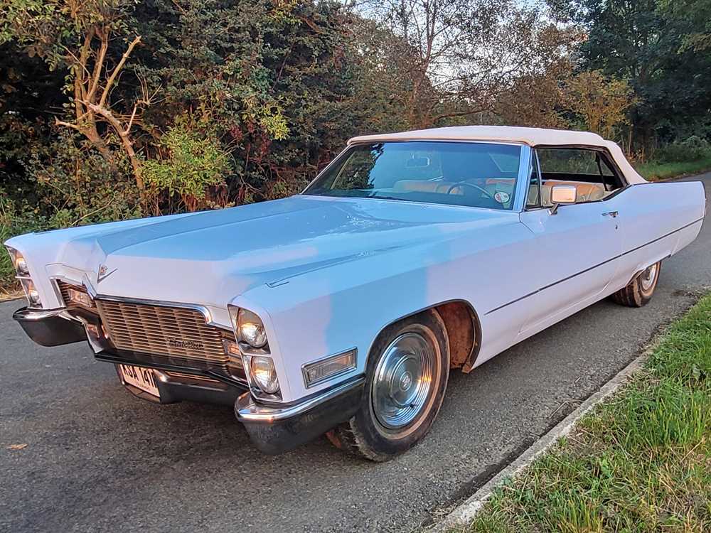 Lot 439 - 1968 Cadillac DeVille Convertible