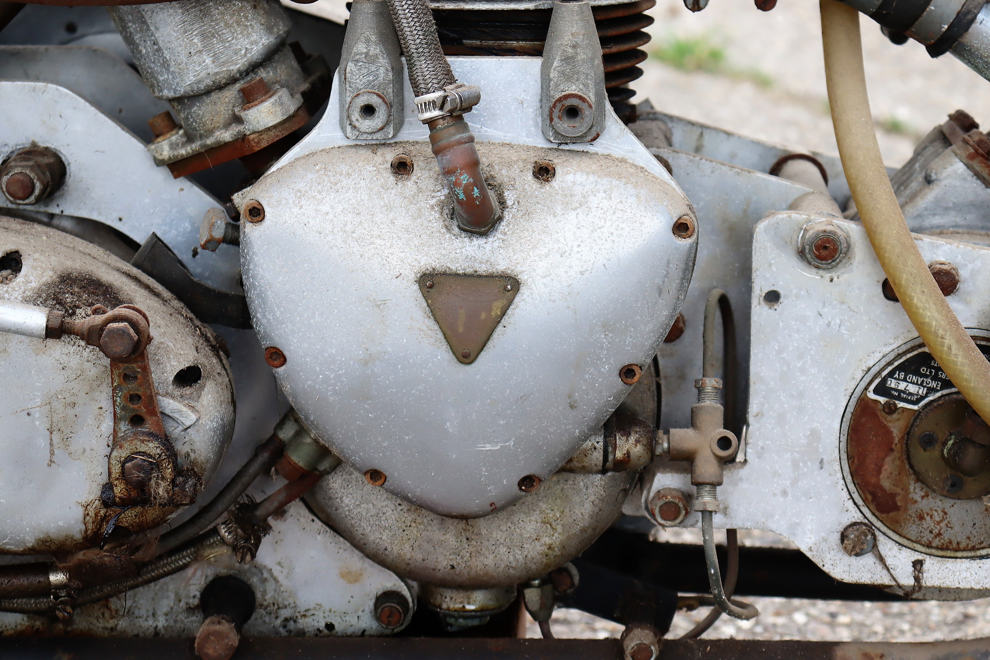 Lot 358 - 1970s Triumph Drag Bike