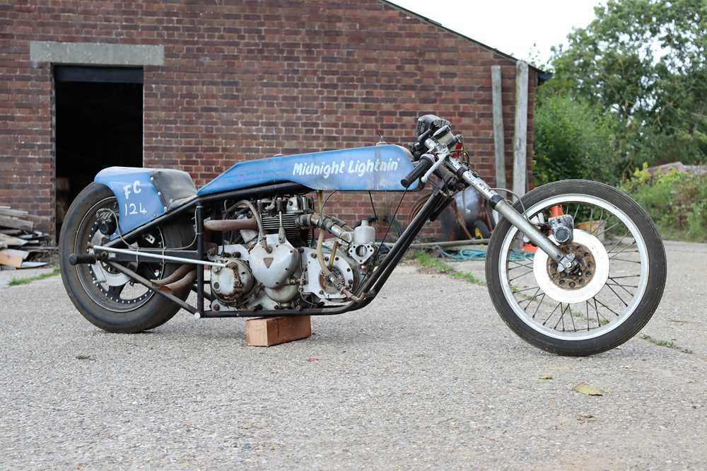 Lot 358 - 1970s Triumph Drag Bike