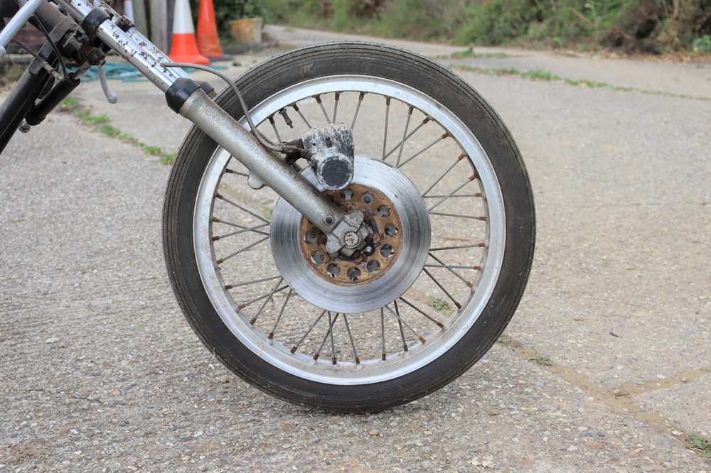 Lot 358 - 1970s Triumph Drag Bike