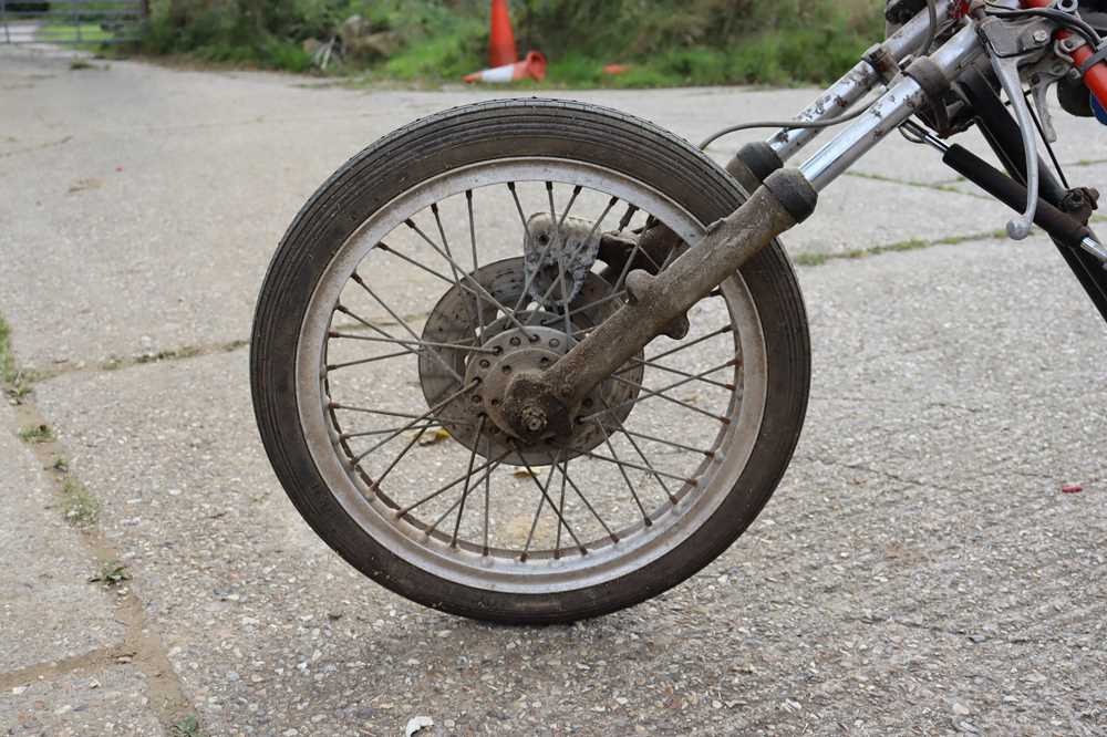 Lot 358 - 1970s Triumph Drag Bike