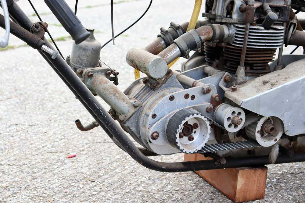 Lot 358 - 1970s Triumph Drag Bike