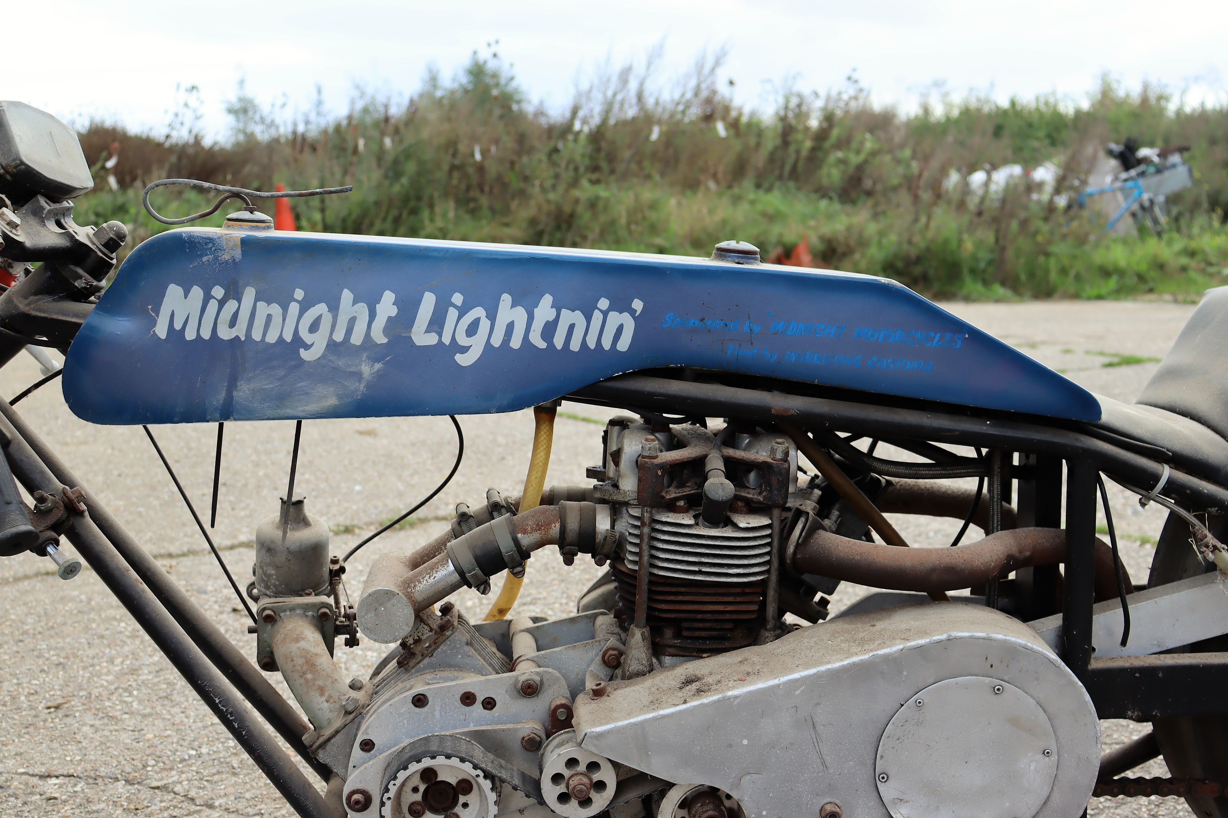 Lot 358 - 1970s Triumph Drag Bike