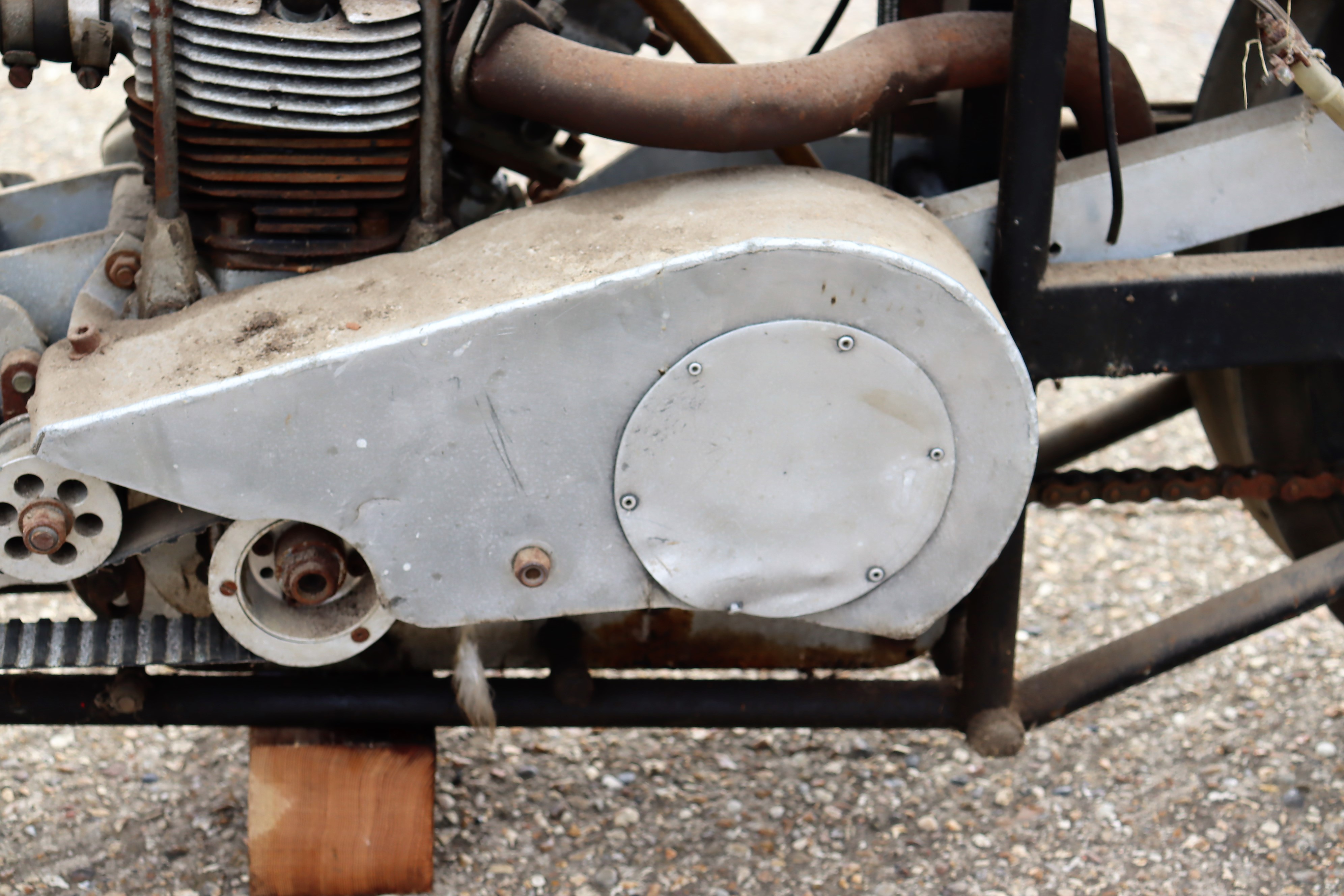 Lot 358 - 1970s Triumph Drag Bike